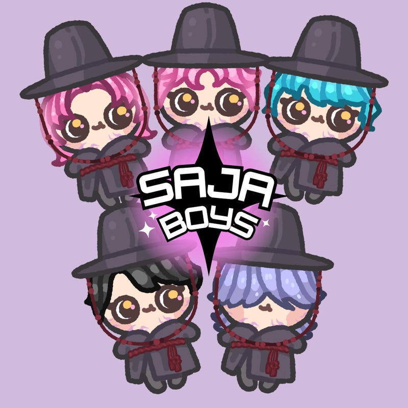 Kpop Demon Hunters Chibi - Etsy
