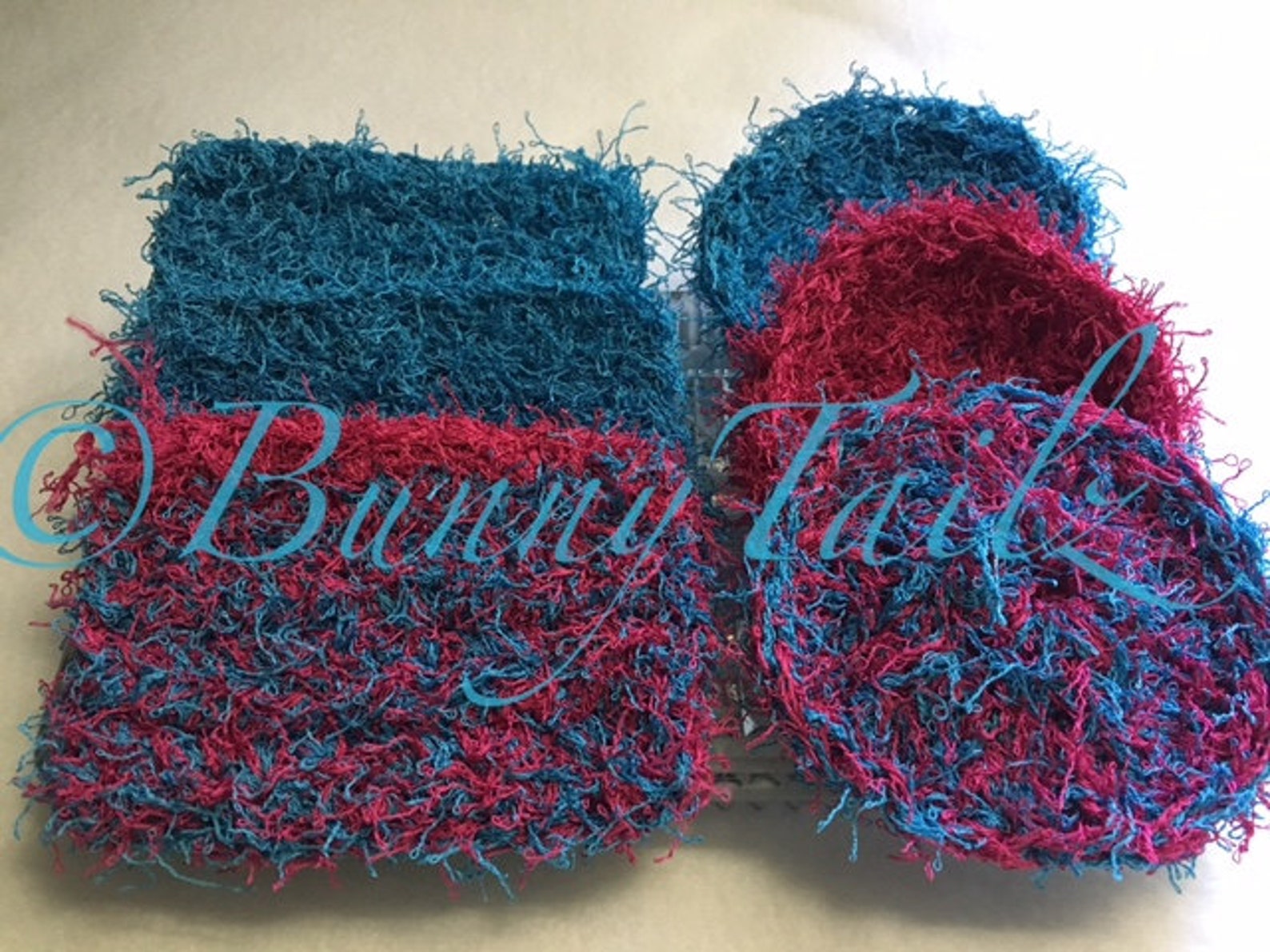 Nylon Scrubbers Cleaning Supplies Dish Scrubbies Pink Scrubby Blue ...