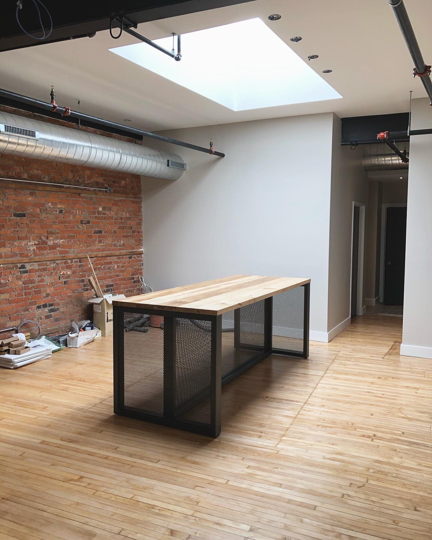 Bar Height Conference Table / Pub Table / Lunchroom Table - Etsy