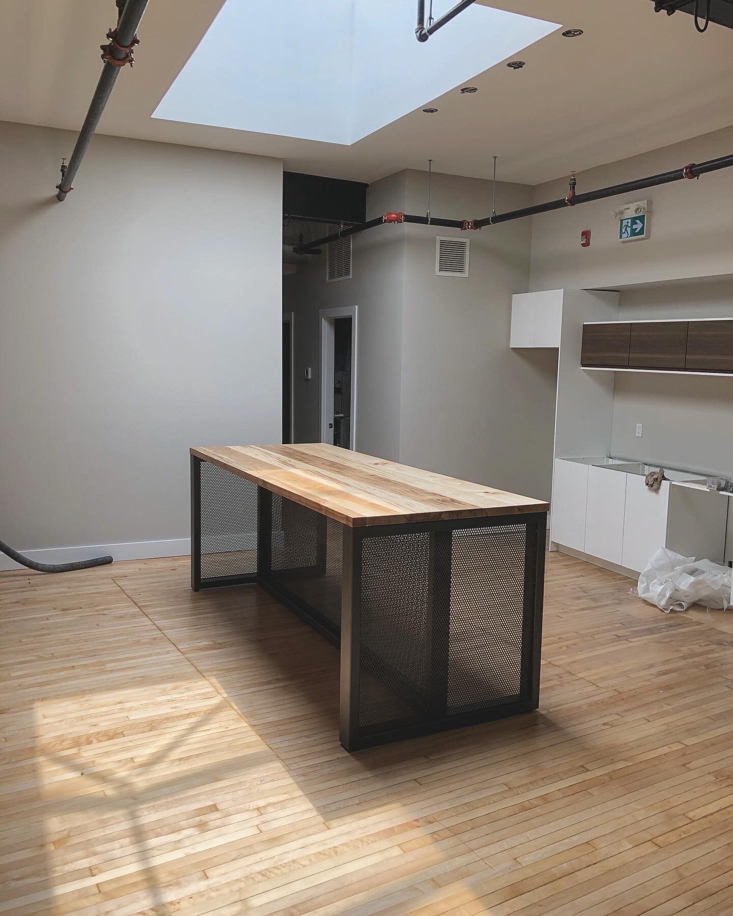 Bar Height Conference Table / Pub Table / Lunchroom Table | Etsy