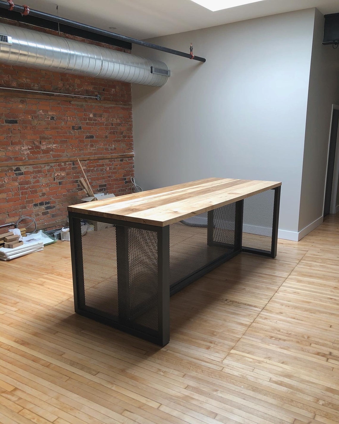 Bar Height Conference Table / Pub Table / Lunchroom Table - Etsy