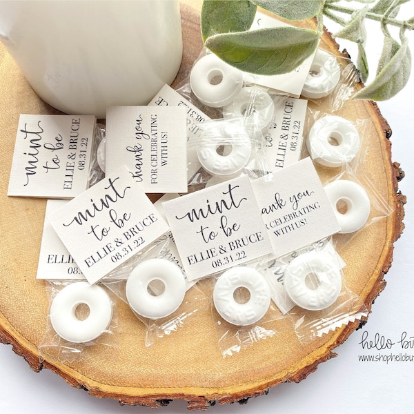 Mint Wedding Favor - Etsy