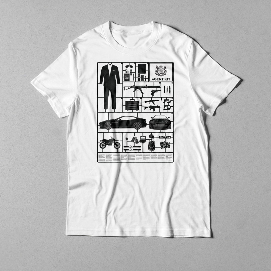 SECRET AGENT KIT T-shirt 012 - Etsy