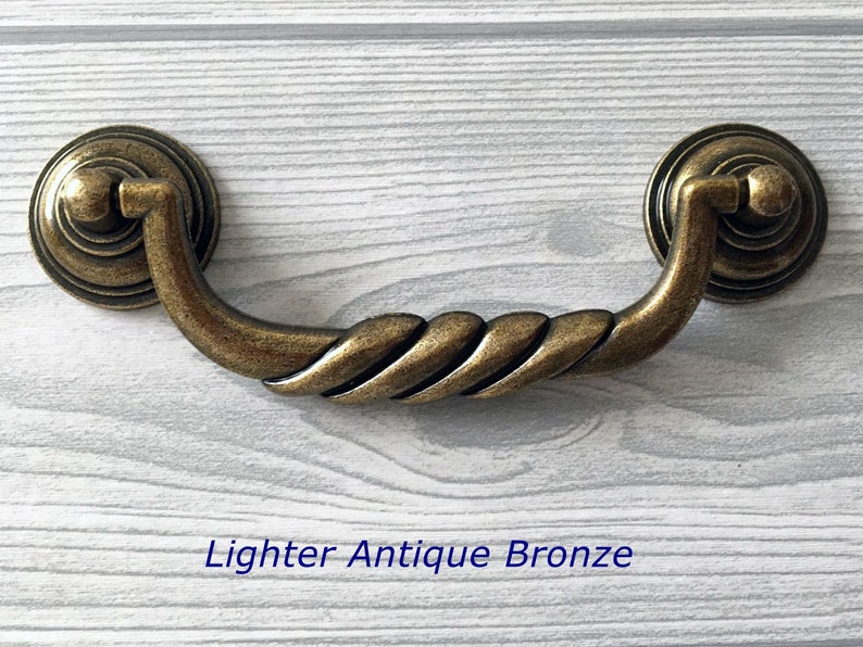 4.5 Drawer Pull Handle Dresser Pulls Handles Rustic - Etsy