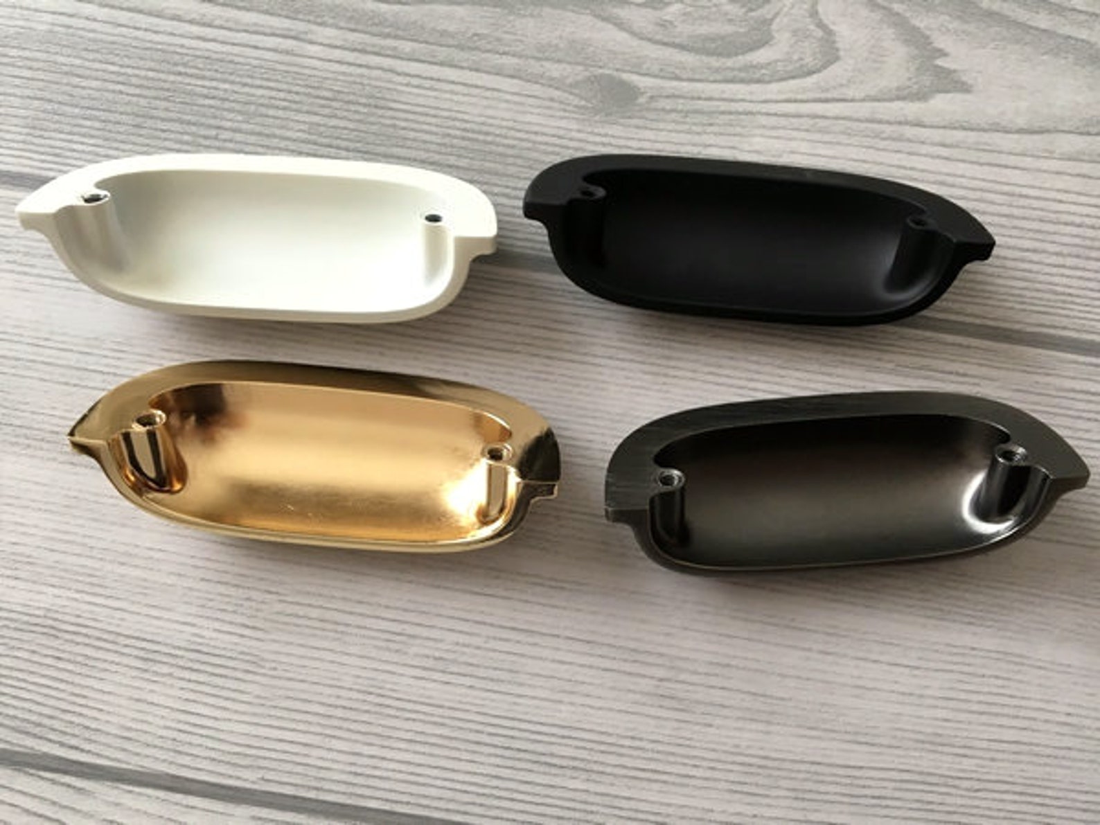 2 1/2 Bin Drawer Pull Cup Cabinet Pull Handles Drawer - Etsy