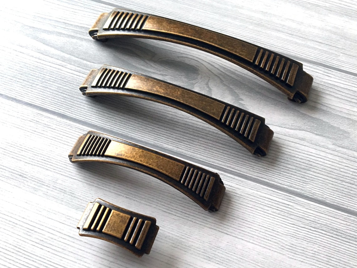 3.75 5 6.25 Vintage Look Cabinet Handles | Etsy