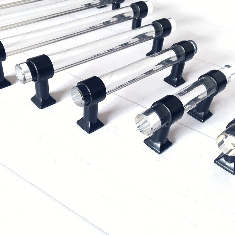 Glass Drawer Pulls - Etsy