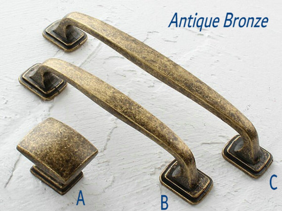 3.75 5 Drawer Pull Handles Knob Dresser Pulls | Etsy
