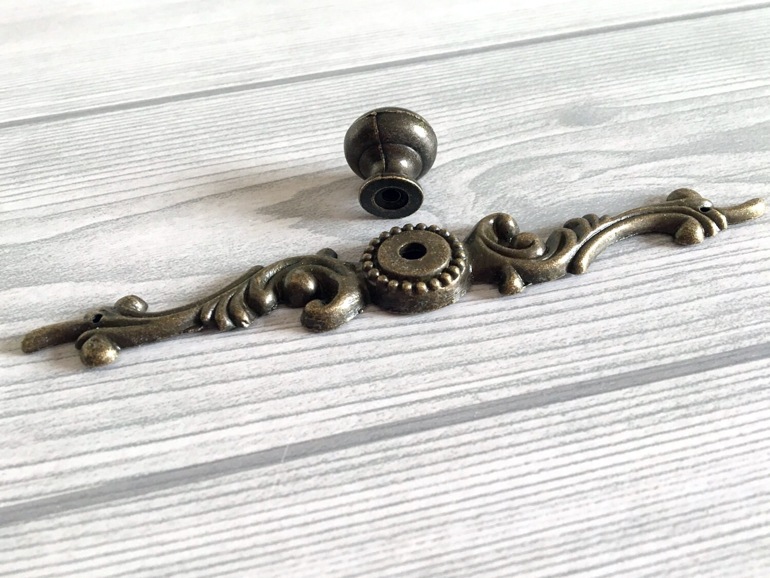 Small Knob Drawer Knobs Pulls Antique Bronze Dresser Knobs | Etsy