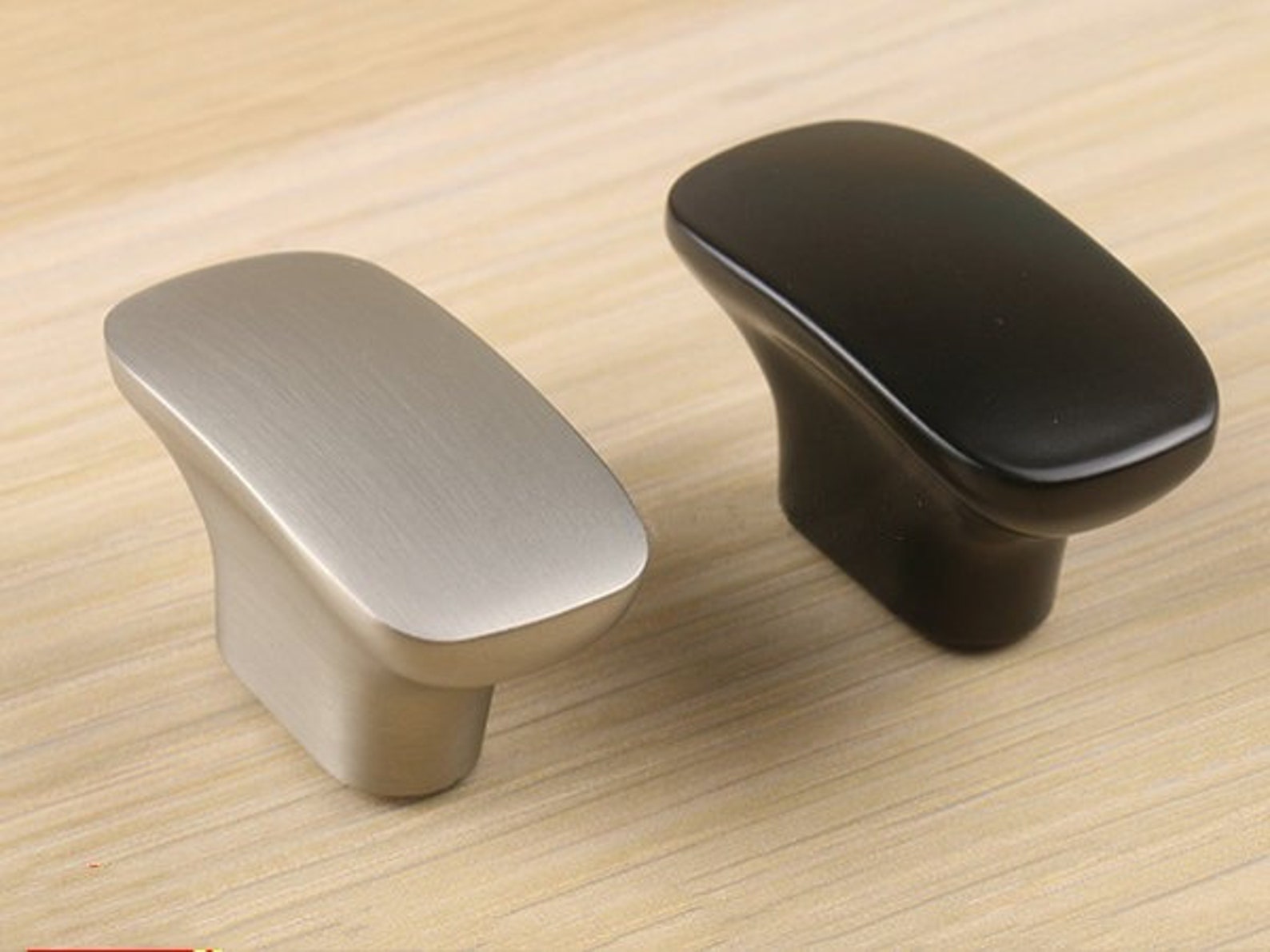 Knob Drawer Knobs Pulls Handles Dresser Knob Black Brushed | Etsy