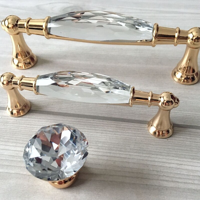 Crystal Handles - Etsy