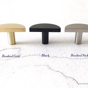 Half Moon Knob Drawer Knob Cabinet Knobs Half Quarter Sector Semi ...