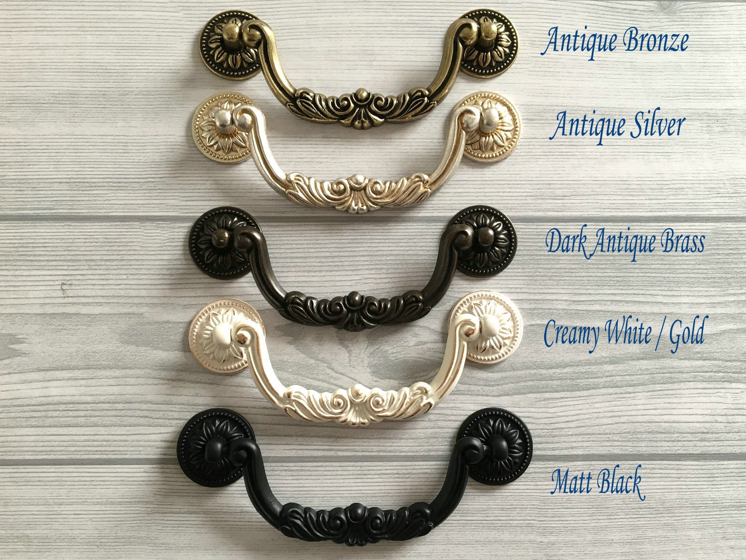 3.75 5 Bail Drawer Pulls Handles Swing Cabinet | Etsy