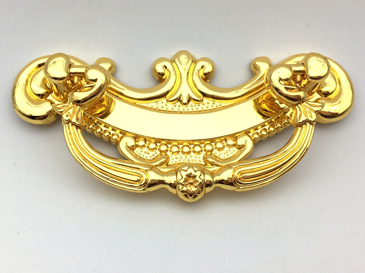 2.5 3.75 Gold Drop Bail Drawer Pulls Handles | Etsy