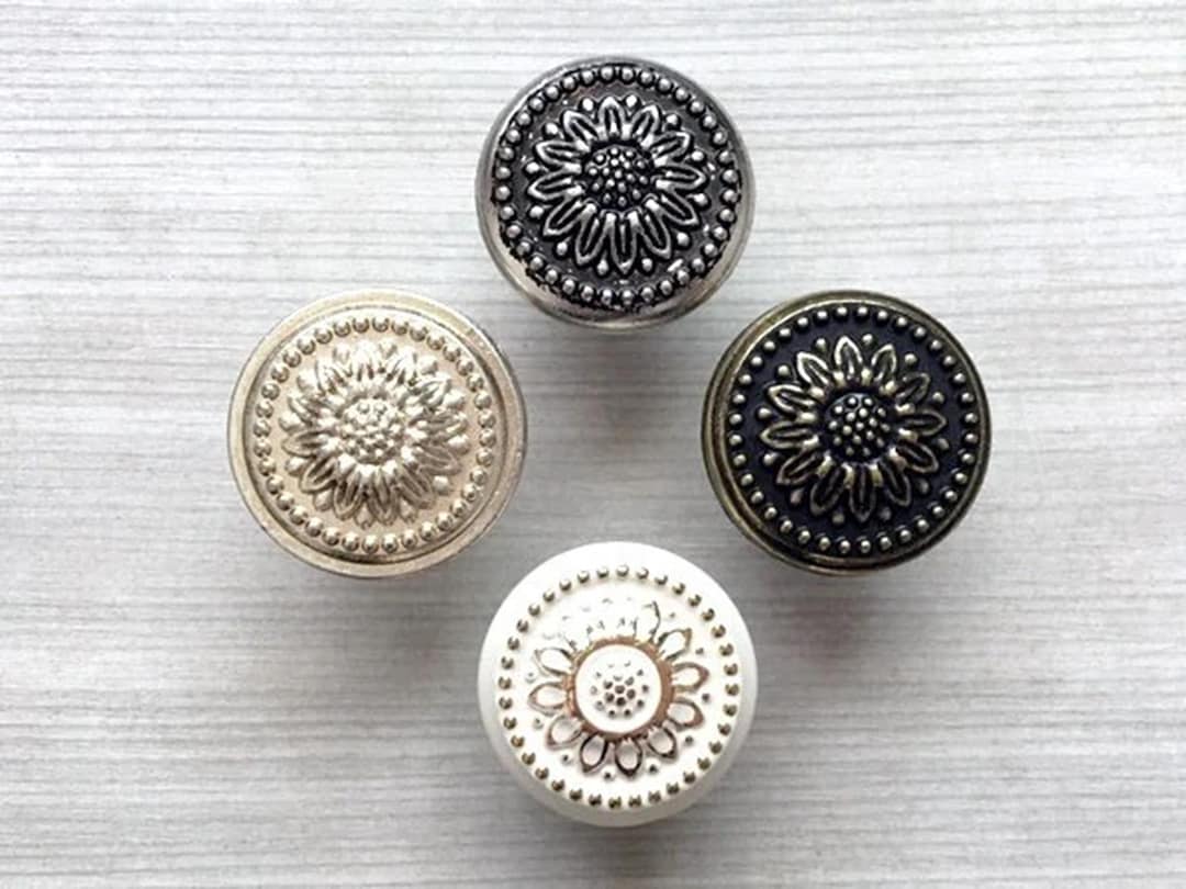 1" 25 Mm DIA Small Knob Tiny Knobs Shabby Chic Dresser Pull Drawer ...