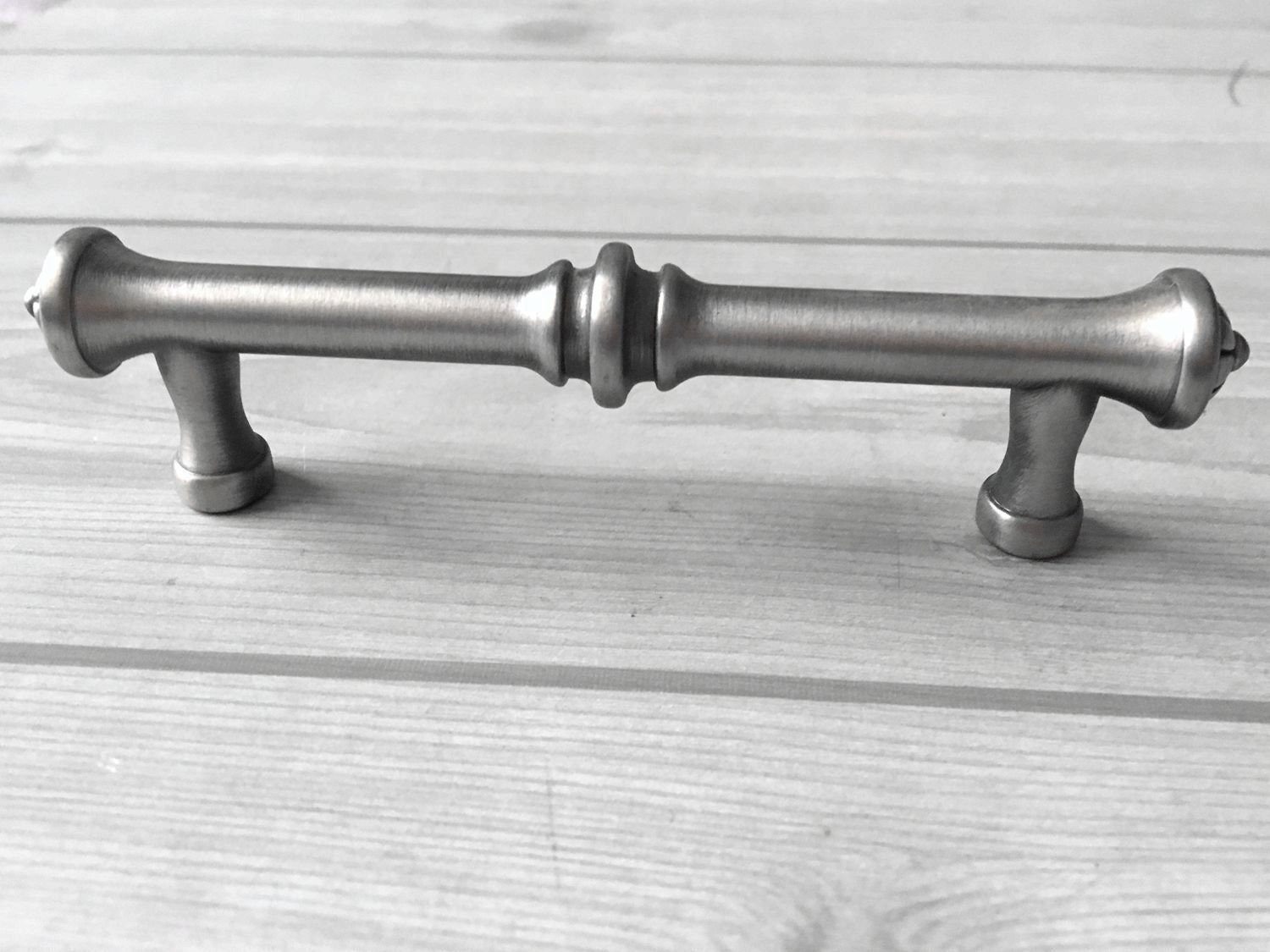 3.75 Drawer Pulls Handles Knobs Dresser Pull Handle Grey | Etsy