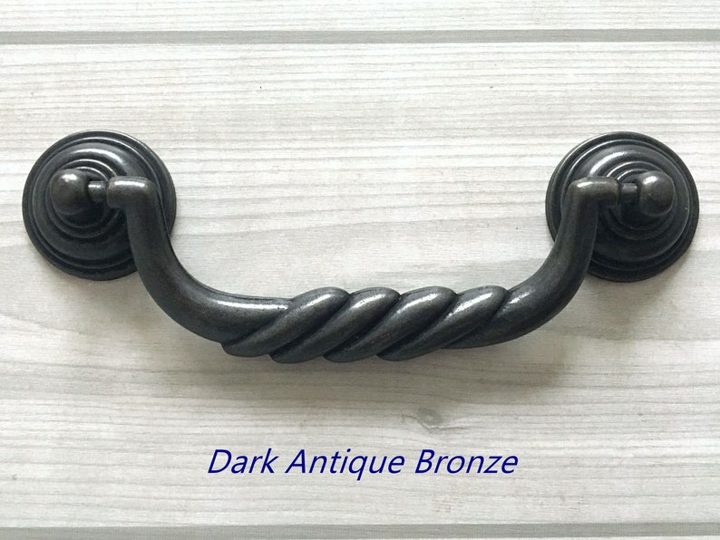 4.5 Drawer Pull Handle Dresser Pulls Handles Rustic | Etsy