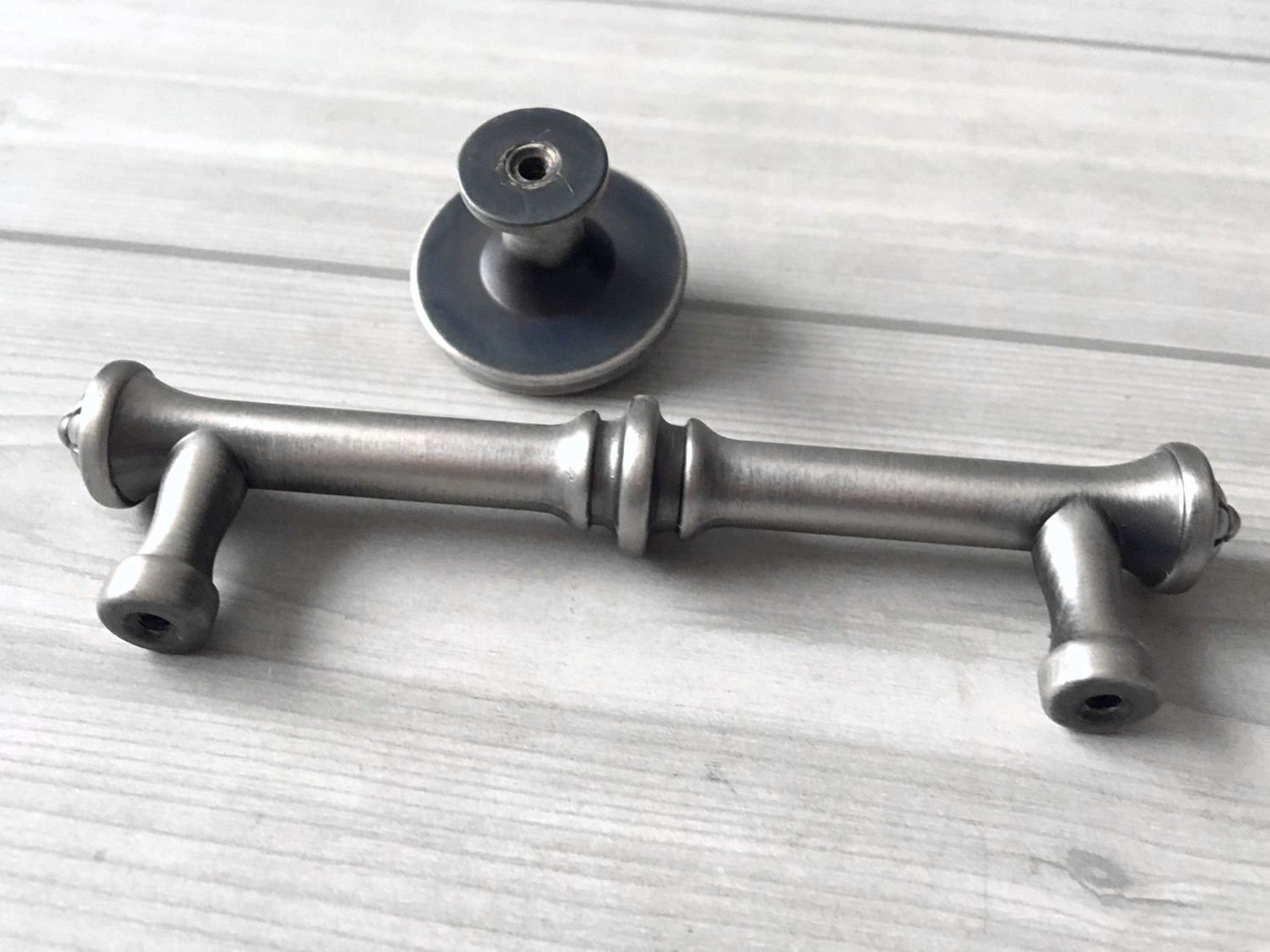 3.75 Drawer Pulls Handles Knobs Dresser Pull Handle Grey | Etsy