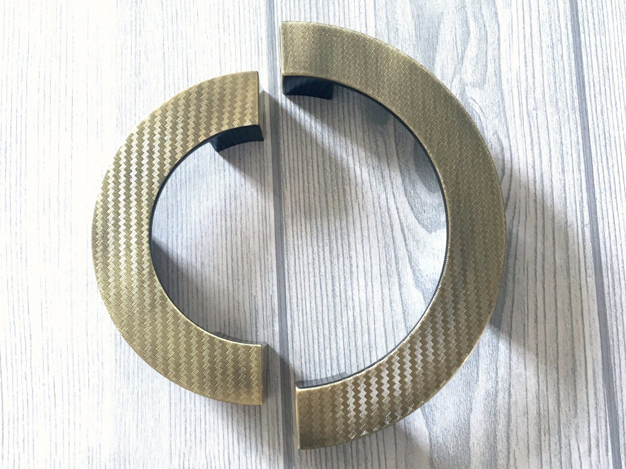 3.75 5 Bronze Half Circle Drawer Pull Handles | Etsy