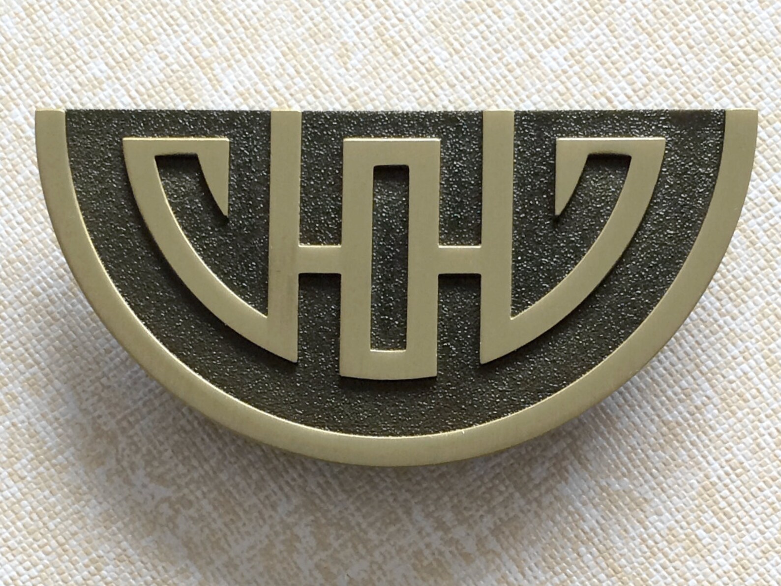 1 Pair of Half Moon Drawer Pulls 1.25 Centers Vintage - Etsy