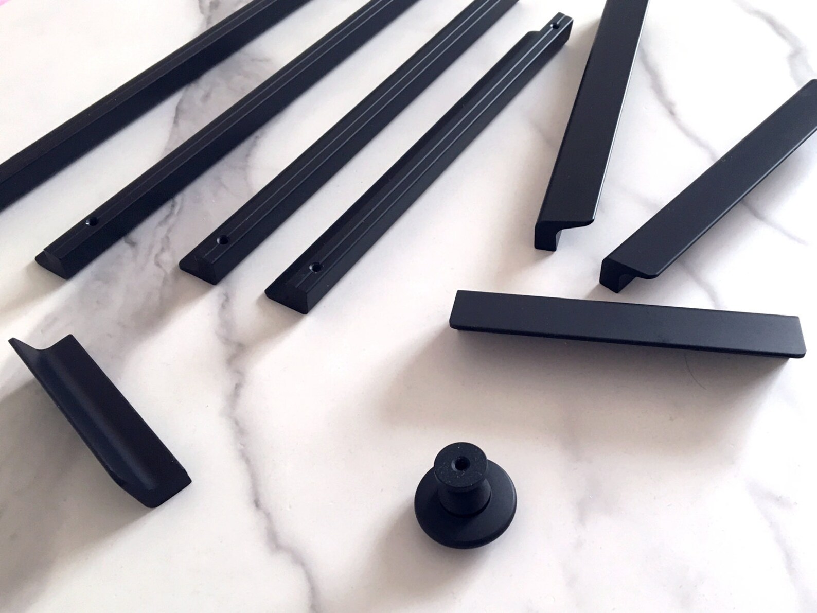 Black Drawer Pull Handle Dresser Handles Knob Cabinet Pulls - Etsy