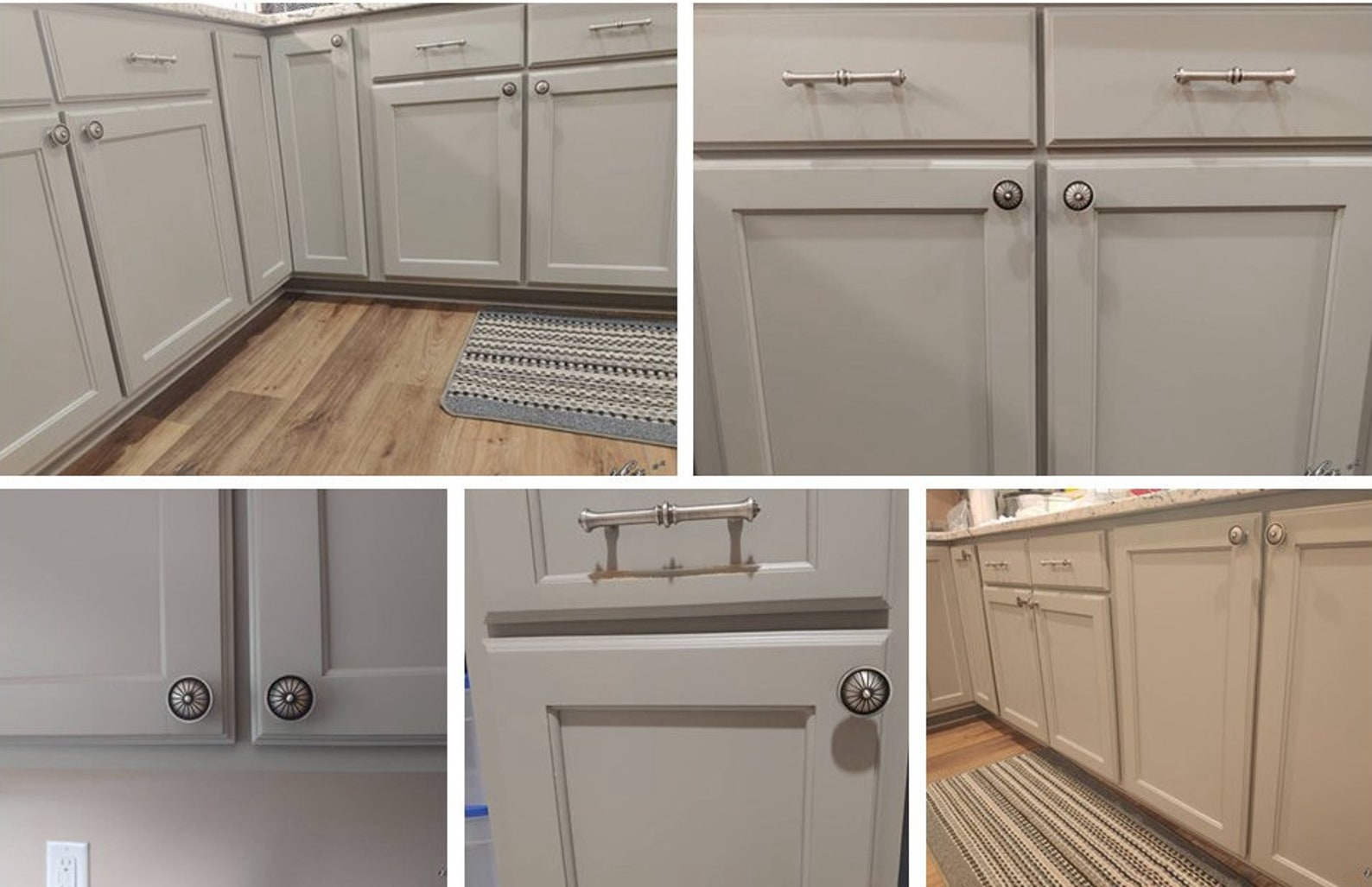 3.75 Drawer Pulls Handles Knobs Dresser Pull Handle Grey | Etsy