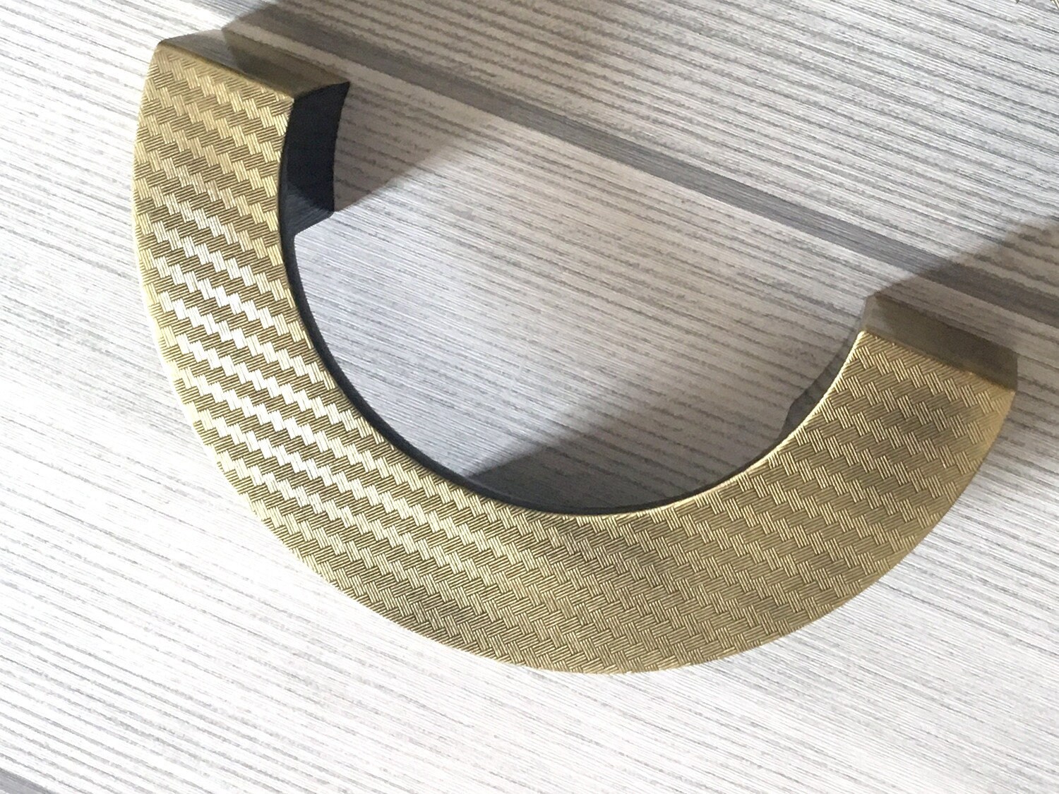 3.75 5 Bronze Half Circle Drawer Pull Handles | Etsy