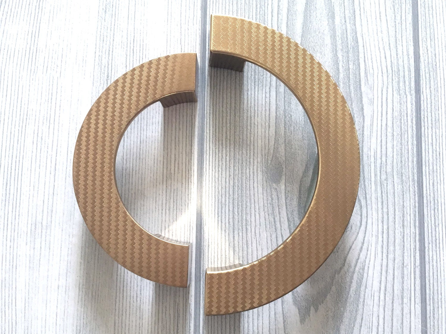 3.75 5 Half Circle Drawer Pull Handles Dresser | Etsy