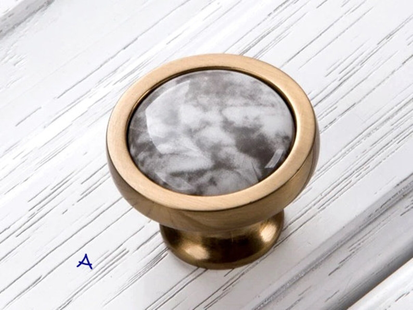 3.75 5 Marble Look Cabinet Pull Handles Knobs - Etsy