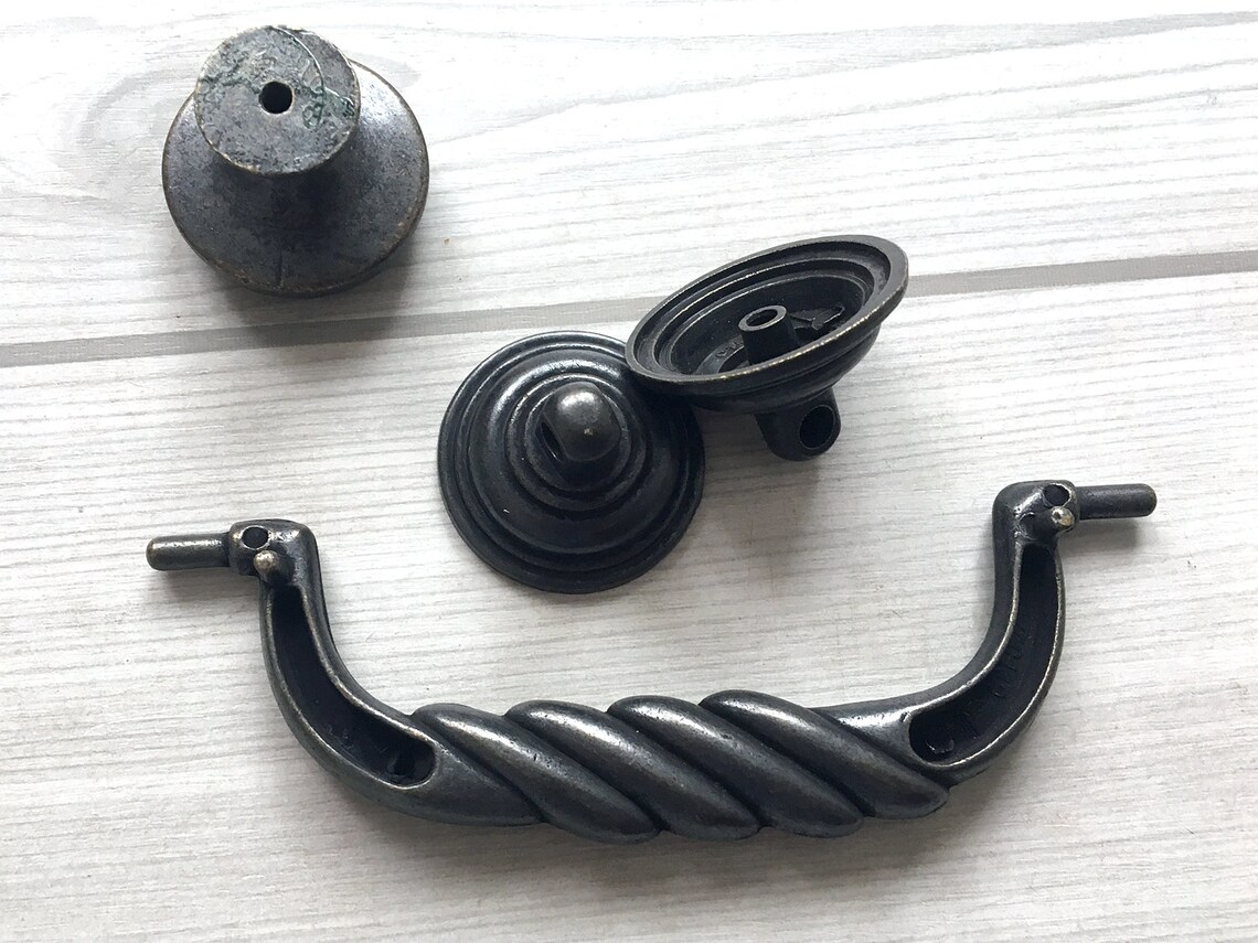 4 1/2 Drop Handles Bail Dresser Pull Handle Knob Drawer - Etsy