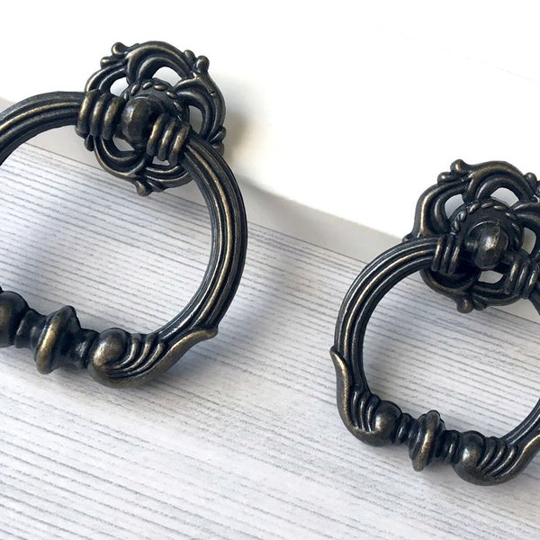 Ring Drawer Pulls - Etsy