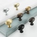 Mini Knob Tiny Knobs Small Cabinet Door Knobs Dresser Drawer - Etsy