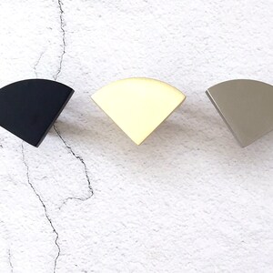 Half Moon Knob Drawer Knob Cabinet Knobs Half Quarter Sector Semi ...