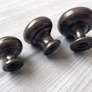 Vintage Look Mini Knob Tiny Knobs Small Cabinet Door Knobs Dresser ...
