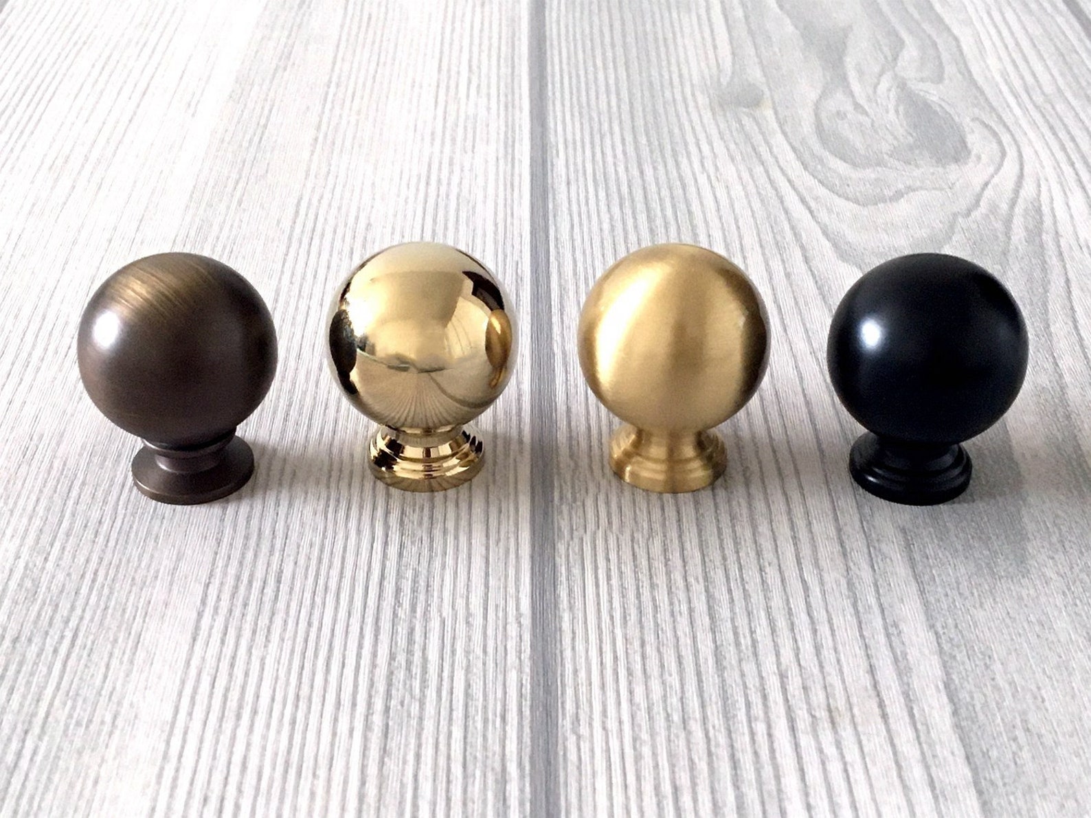 Brass Ball Knob Cabinet Knobs Brass Drawer Pull Dresser Knob - Etsy