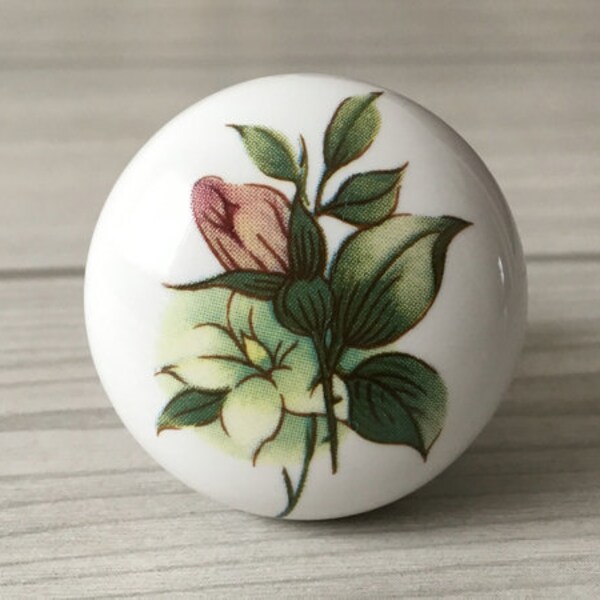 Floral Knobs - Etsy