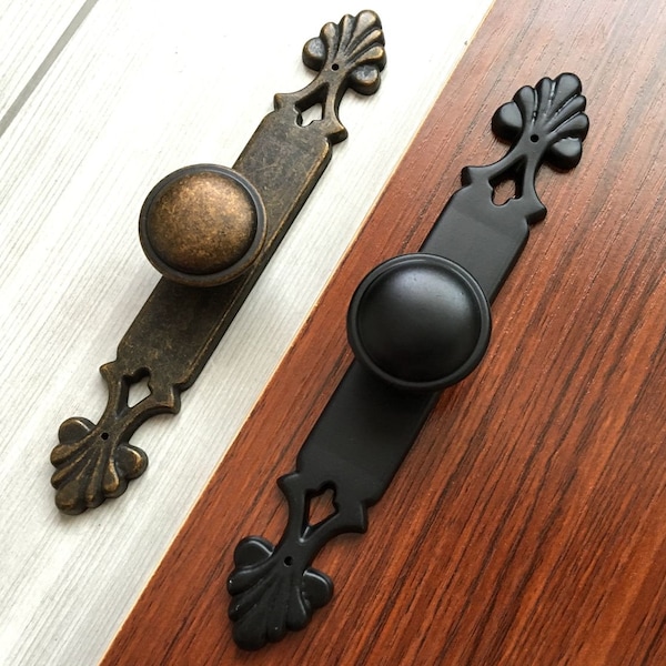 Pull With Backplate - Etsy