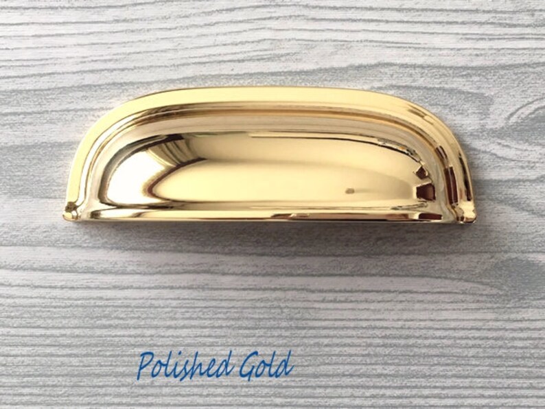 2 1/2 Bin Drawer Pull Cup Cabinet Pull Handles Drawer - Etsy