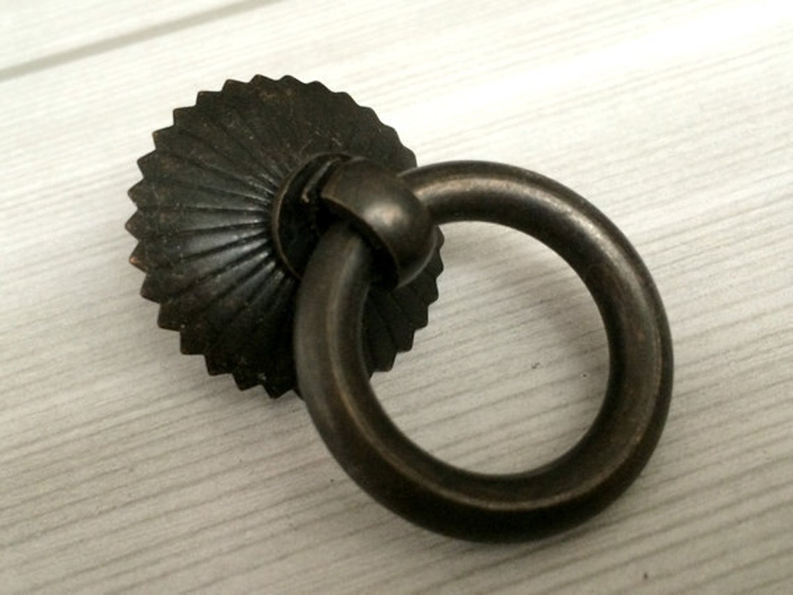 Small Drop Ring Pulls Dresser Pull Knobs Drawer Knob Pulls | Etsy