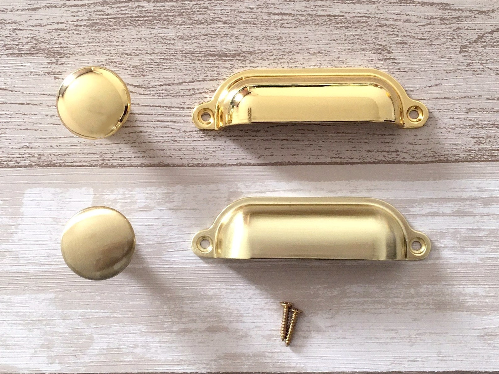 Gold Cup Handles Drawer Pull Door Pull Bin Dresser Pulls Knobs - Etsy