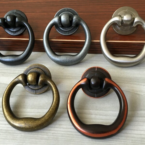 Ring Drawer Pulls - Etsy