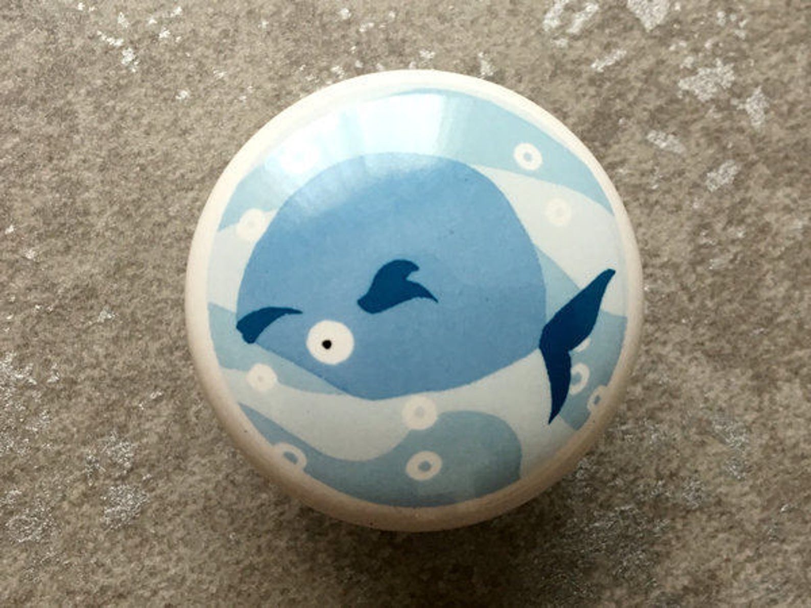 Whale Knob Kids Knobs Dresser Knob Nautical Drawer Knobs Pulls - Etsy