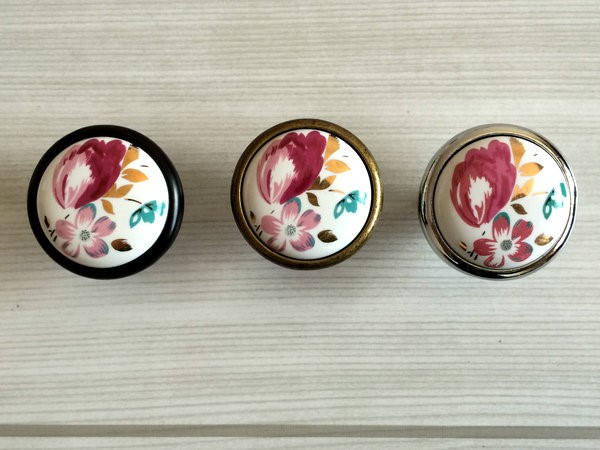 Flower Knob Dresser Knobs Drawer Knob Pulls Handle Floral | Etsy