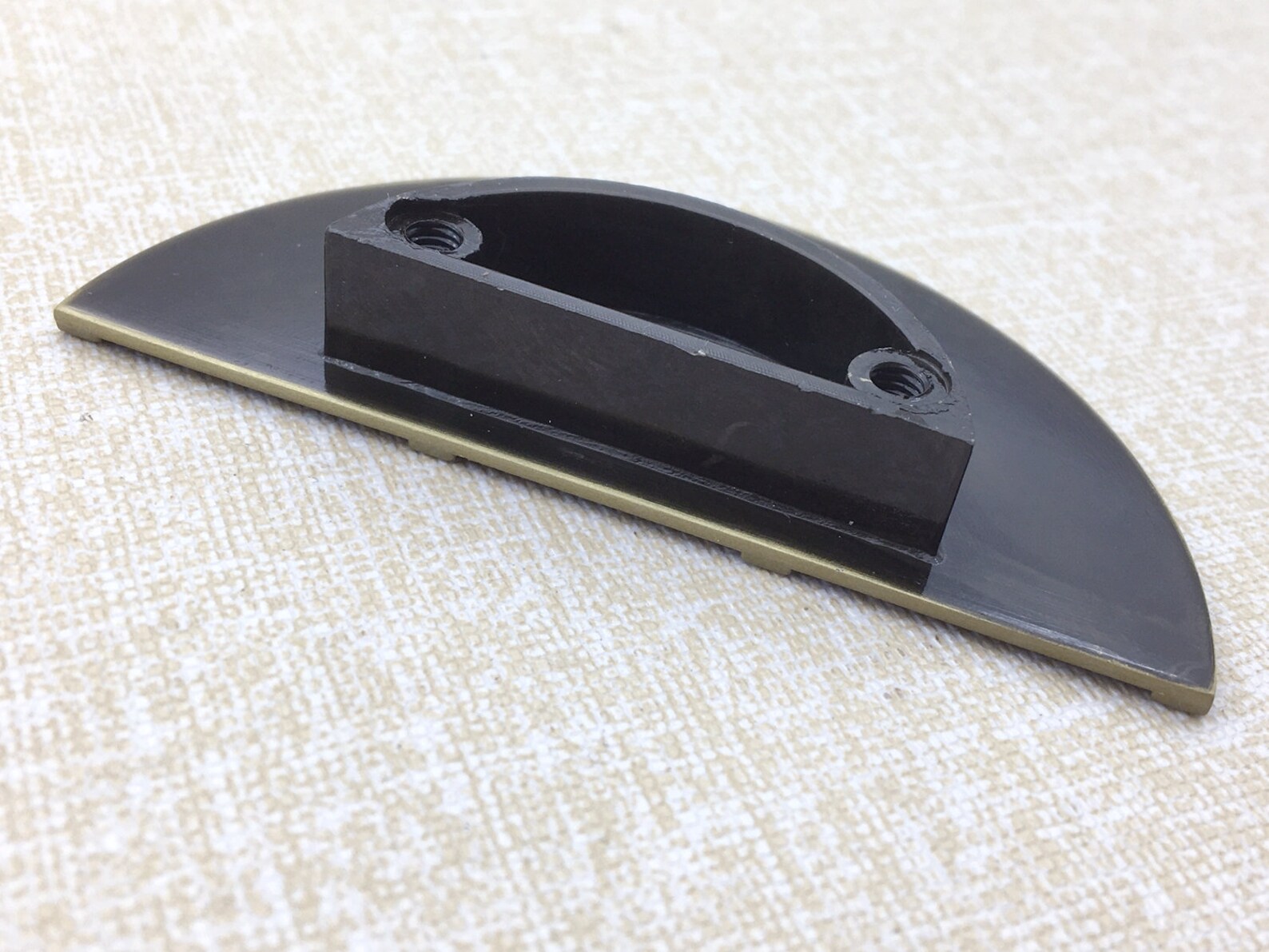 1 Pair of Half Moon Drawer Pulls 1.25 Centers Vintage - Etsy