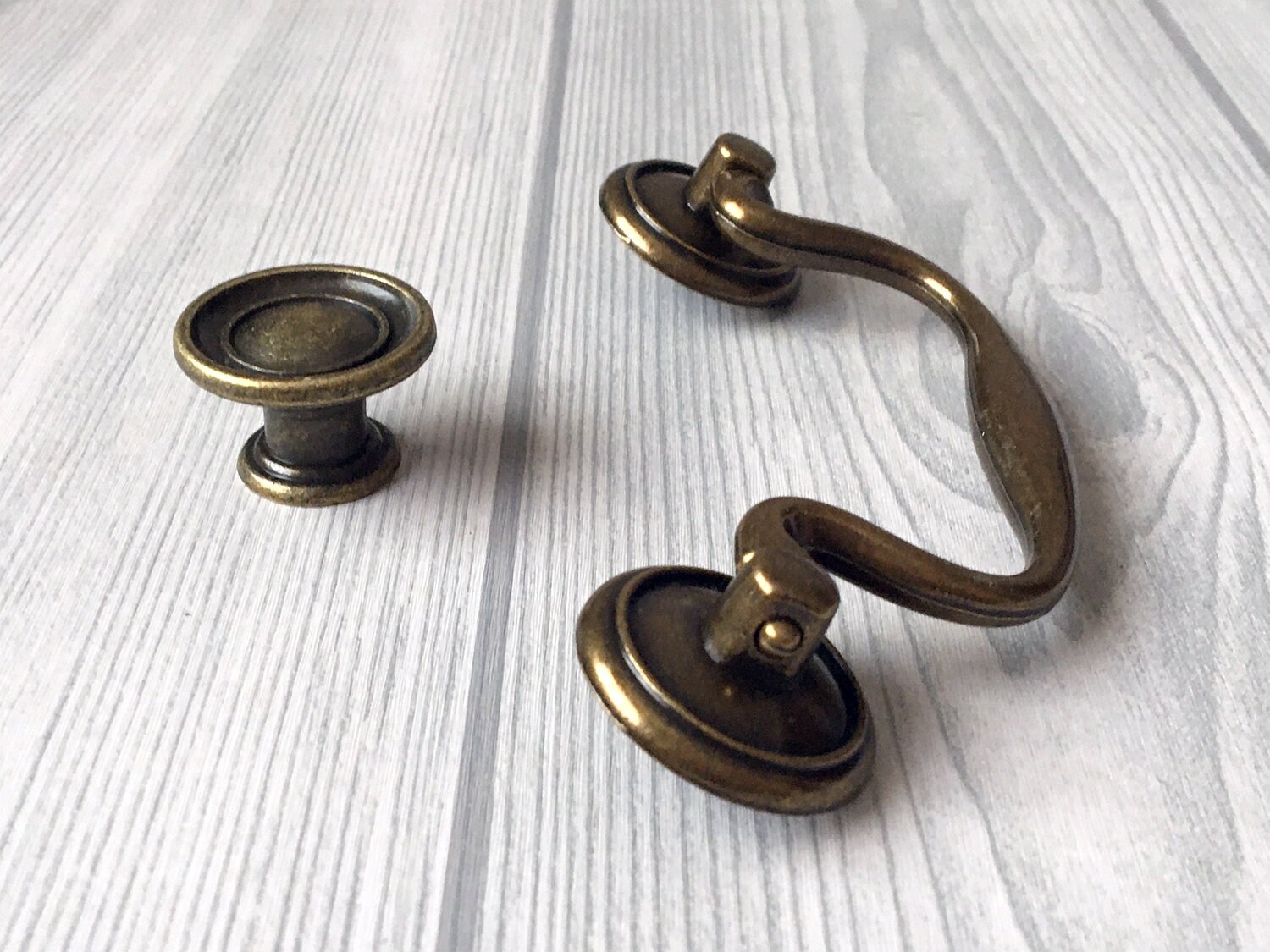 3.75 Drop Handle Bail Drawer Pulls Dresser Pull Handles | Etsy