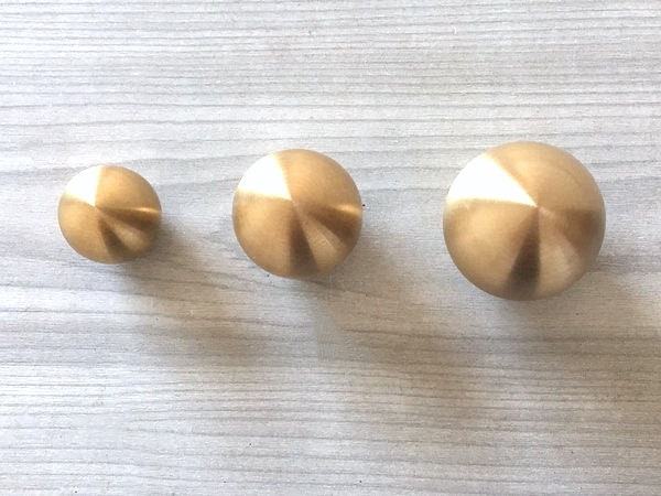 Brass Knob Round Dresser Knobs Pulls Drawer Pull Handles - Etsy