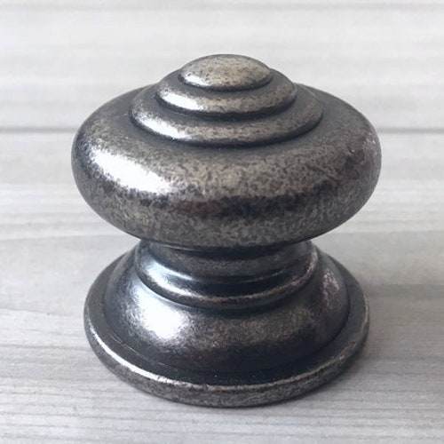Vintage Flower Chic Cabinet Knob Dresser Knobs / Antique - Etsy