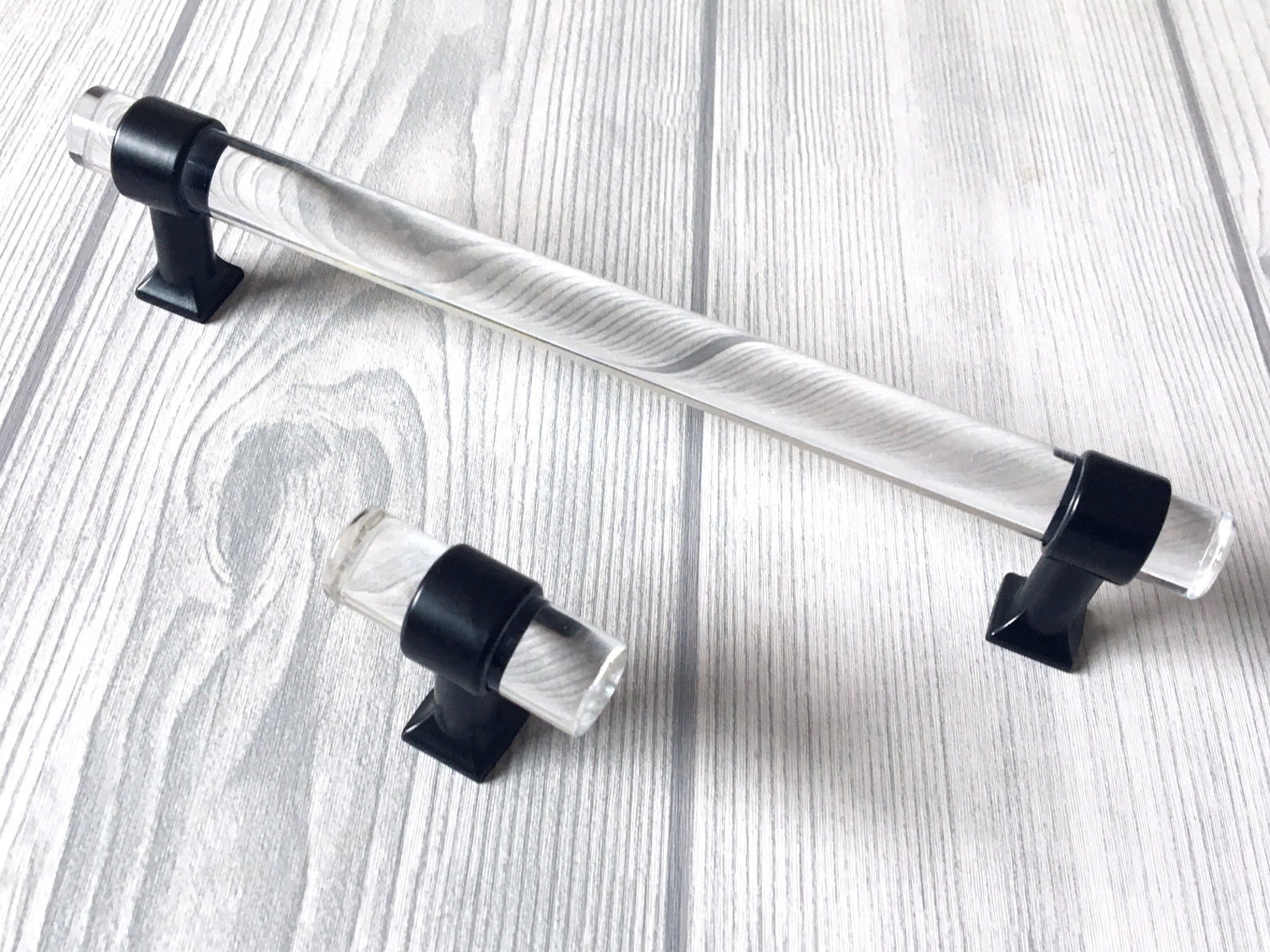 5 1/4 5 1/2 5 3/4 Acrylic Cabinet Pulls - Etsy