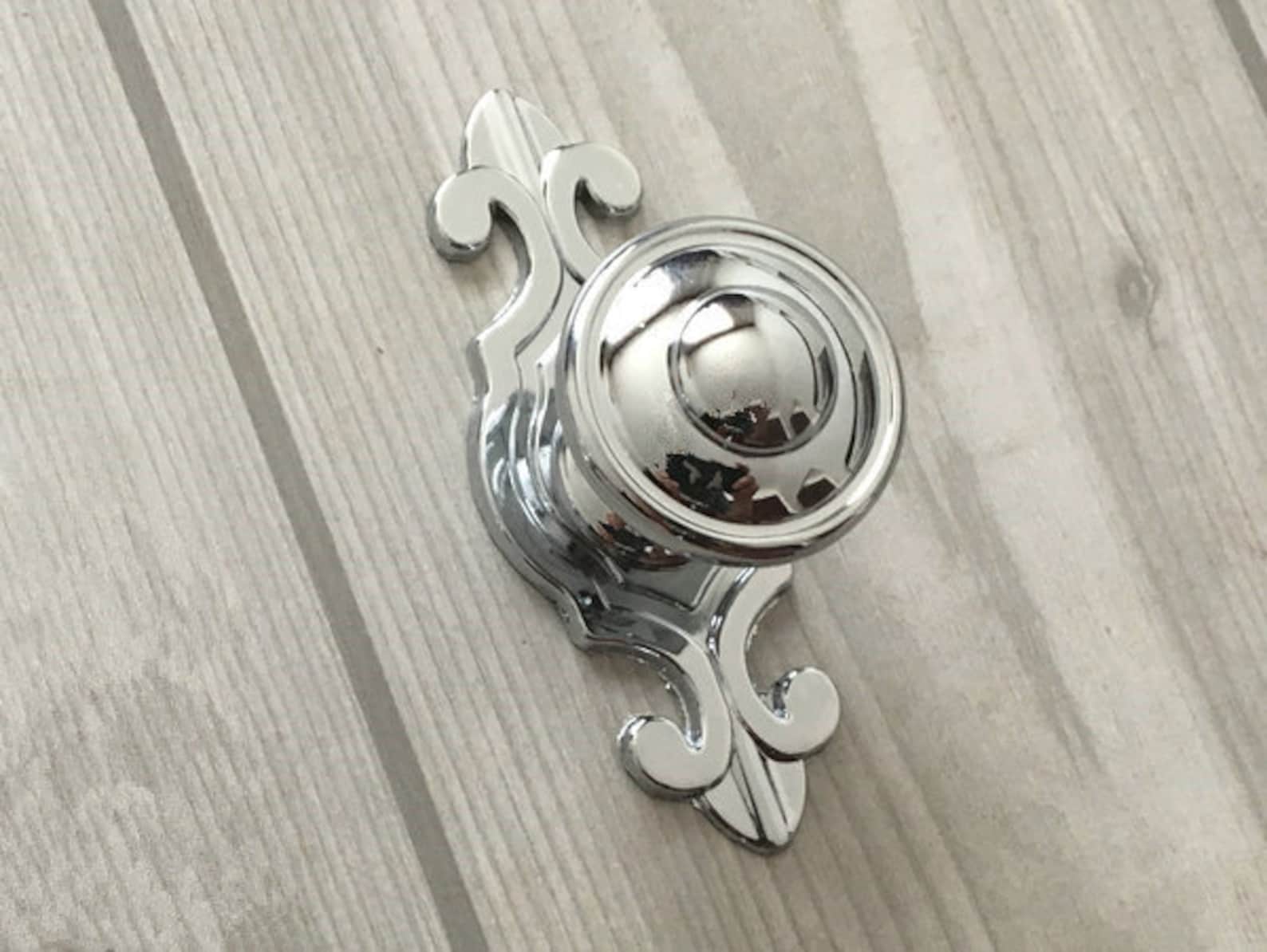 Silver Knob Drawer Knobs Dresser Knob Pulls Handles Kitchen - Etsy