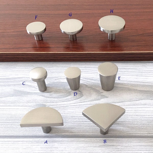 Half Circle Cabinet Knob - Etsy